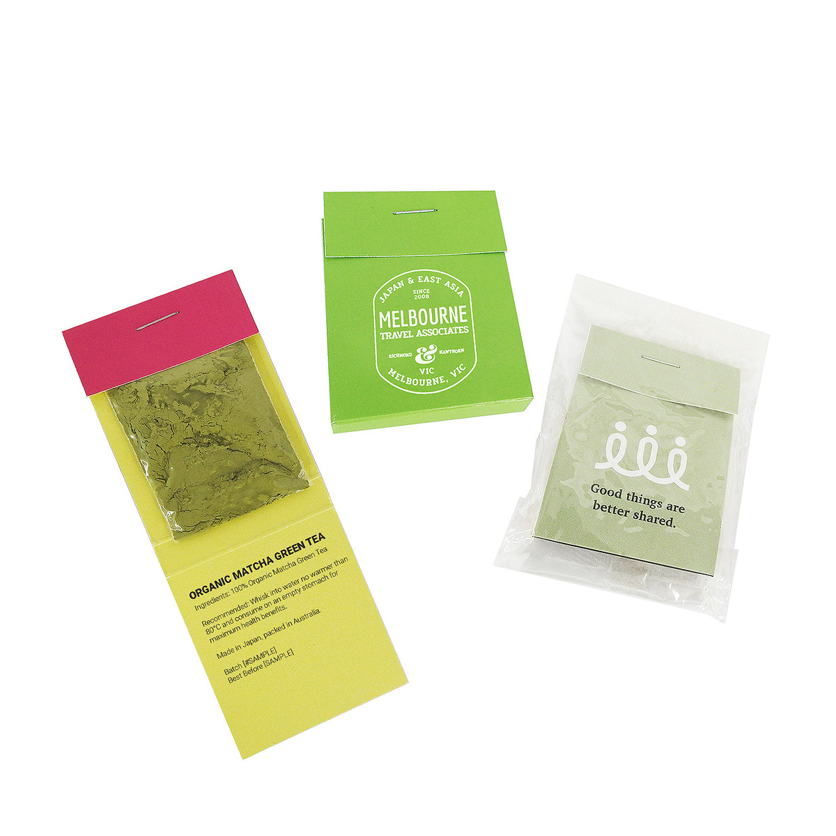 Organic Matcha Green Tea Card – Promotherapy